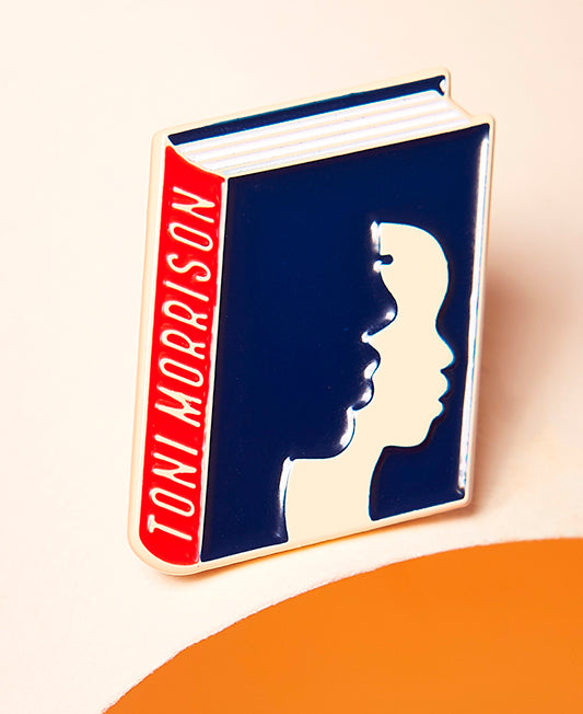 Toni Morrison Enamel Pin – Pins by Judy Kaufmann